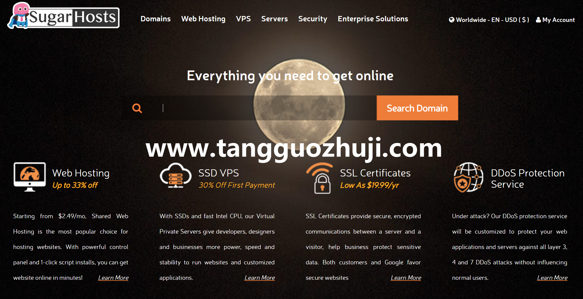 糖果主机 | SugarHosts优惠码，棉花糖主机，糖果主机测评